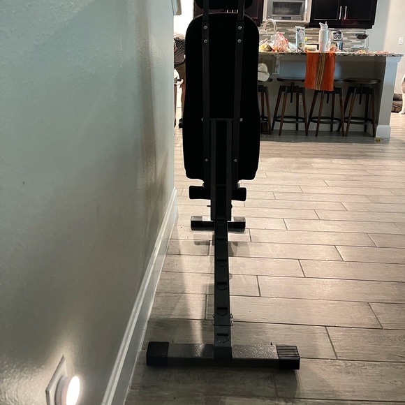 lusper | Other | Adjustable Weight Bench Foldable 60 Lb Stable Workout Bench | Poshmark